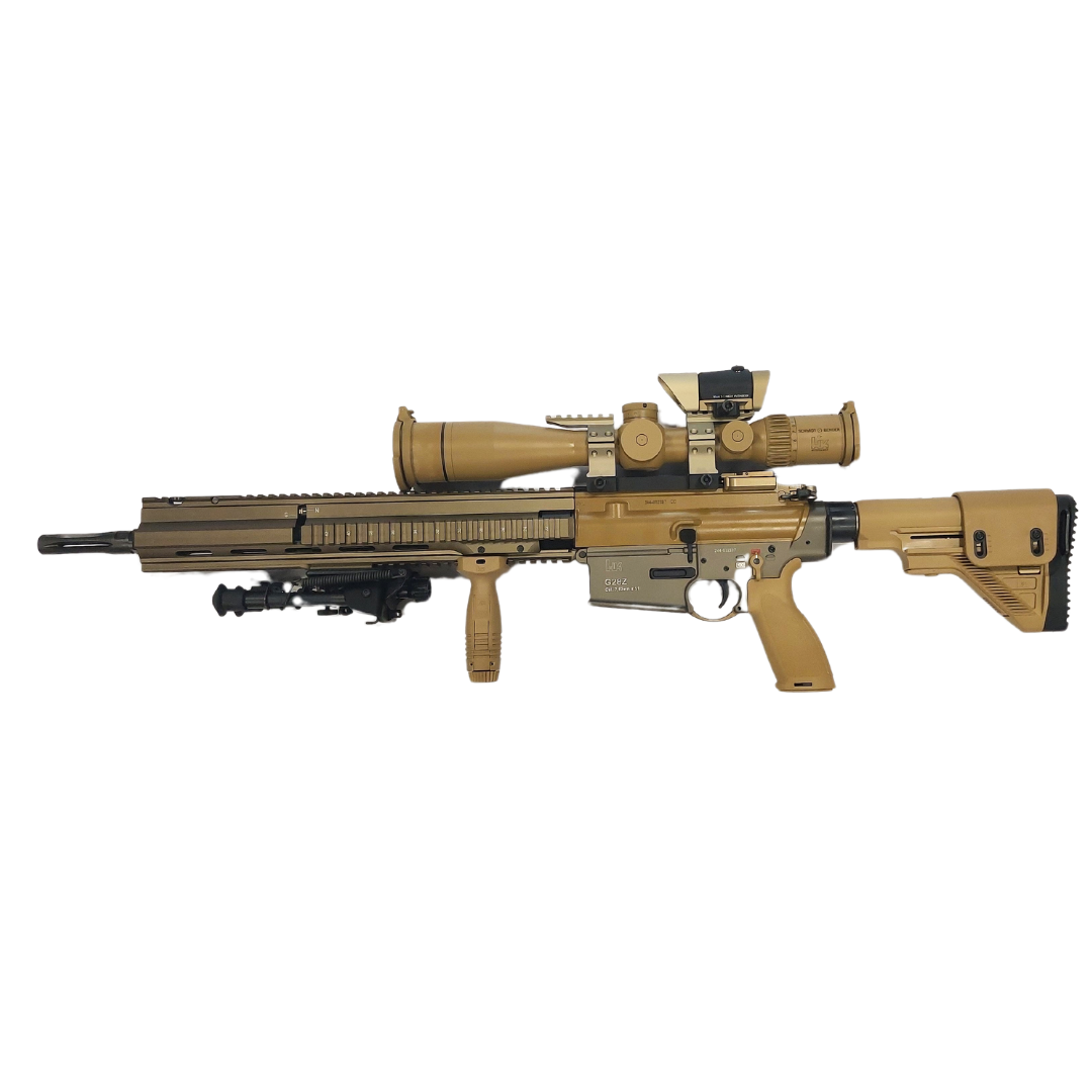 Karabin Heckler Koch G28Z 16,5" Full Kit - kal. .308 Win - Green Brown